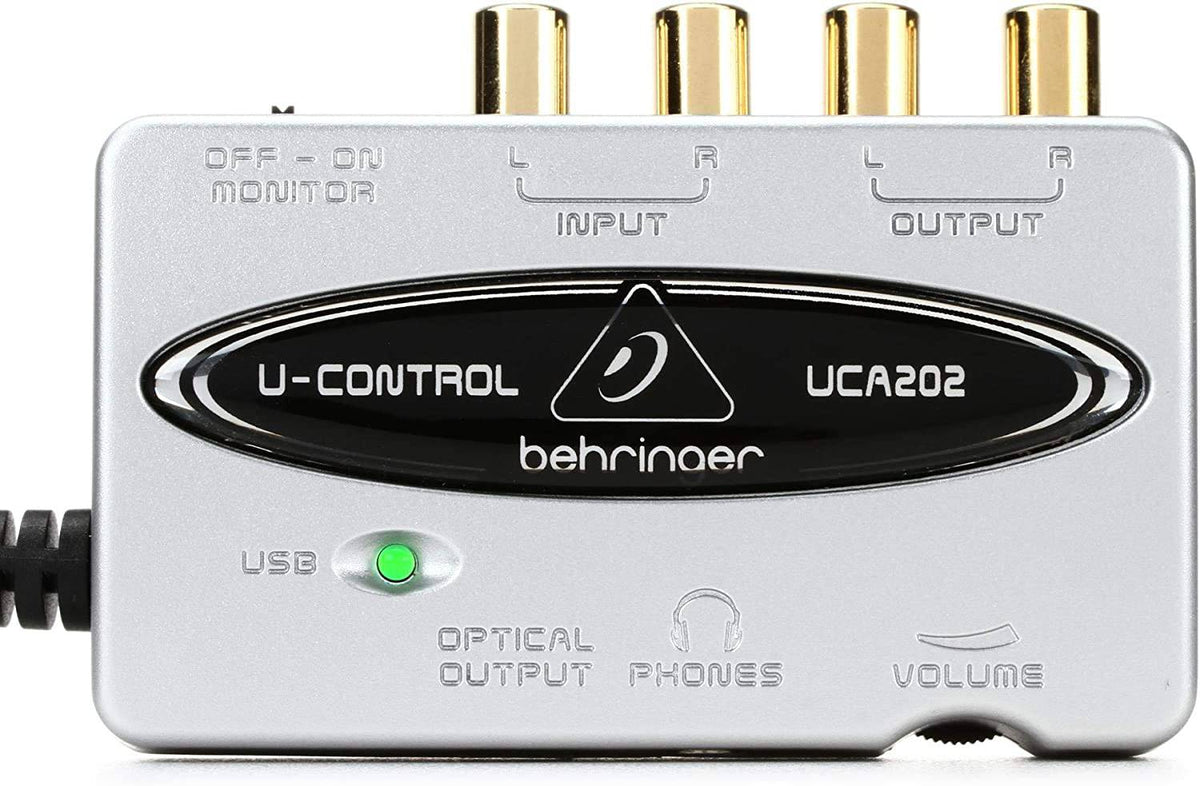 Behringer U-Control UCA202 USB Audio Interface – Digvice